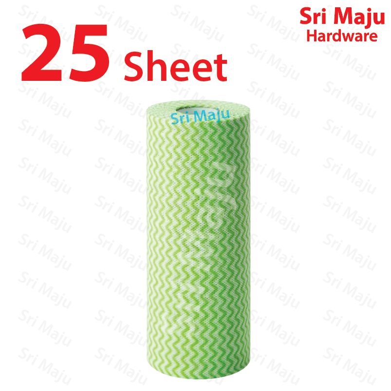 MAJU Washable Kitchen Towel Roll Disposable Dusting Cloth Table Cloth ...