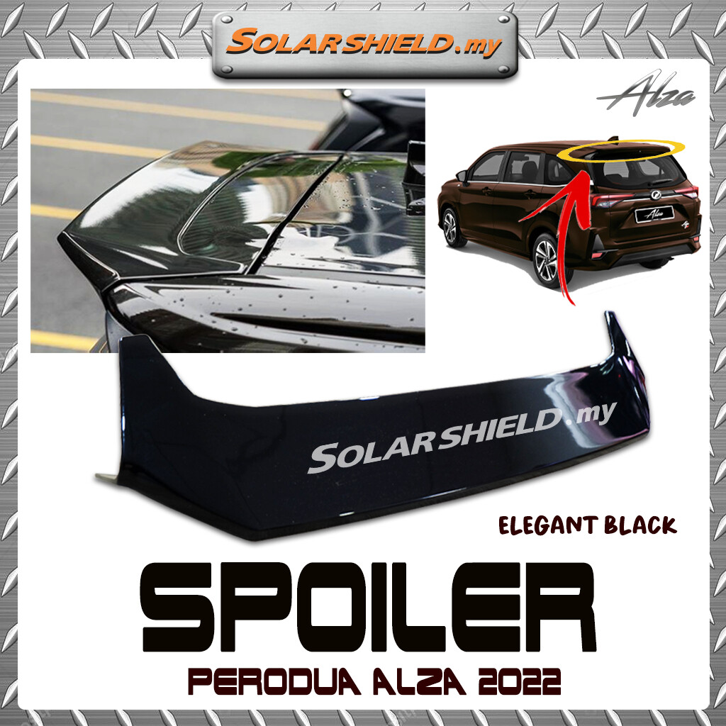 Perodua Alza 2022 Rear Gear Up Ducktail Spoiler With Paint | Lazada