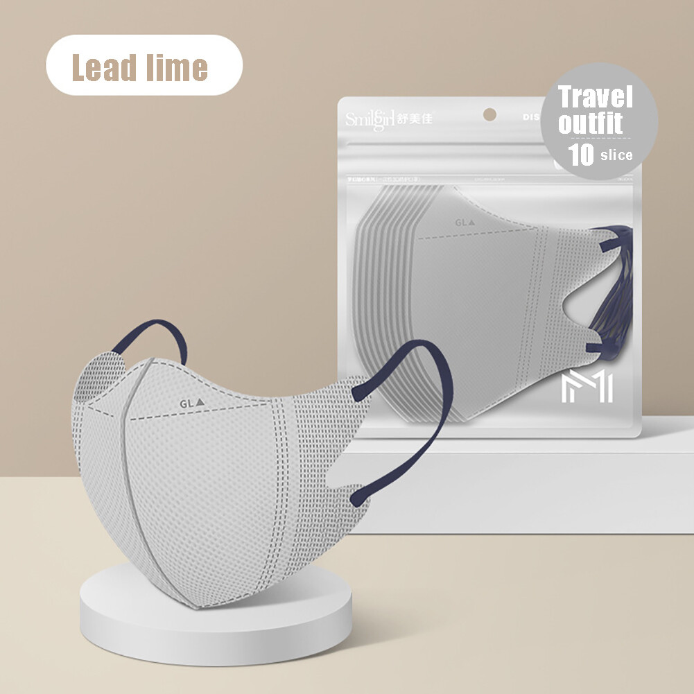 50ชิ้นสี Morandi เกาหลี Masker 3D ครีมกันแดดสามมิติ Masker สบายผู้ชาย ...