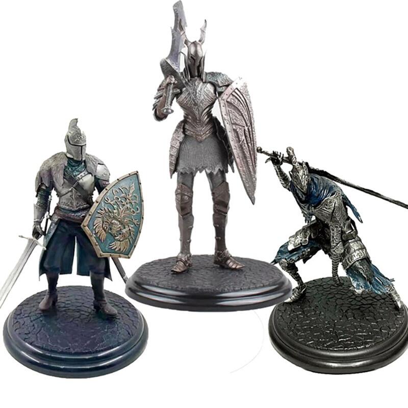 Dark Souls Figure Bonfire Led Light Black Faraam Knight Figurine Sculpt ...
