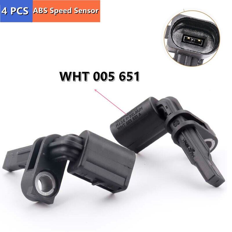 4ชิ้น ABS เซ็นเซอร์ความเร็วสำหรับ Porsche Cayenne 958พานาเมร่า VW ...