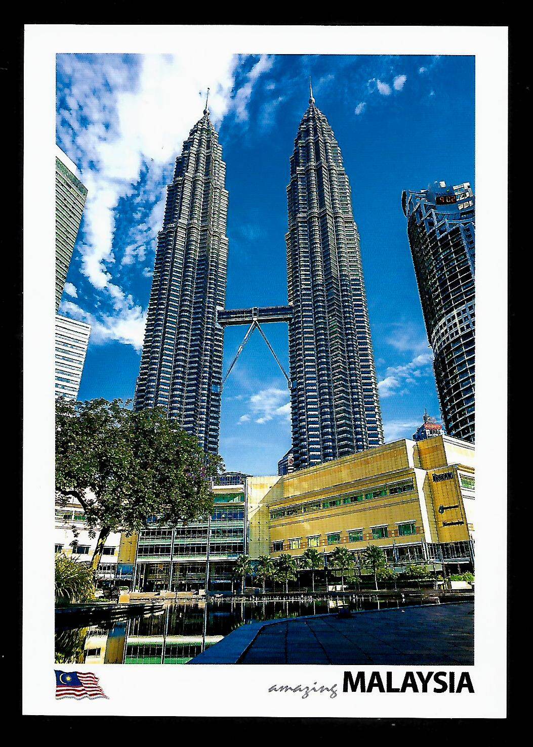 Malaysia Postcard - KLCC Petronas Twin Towers | Lazada