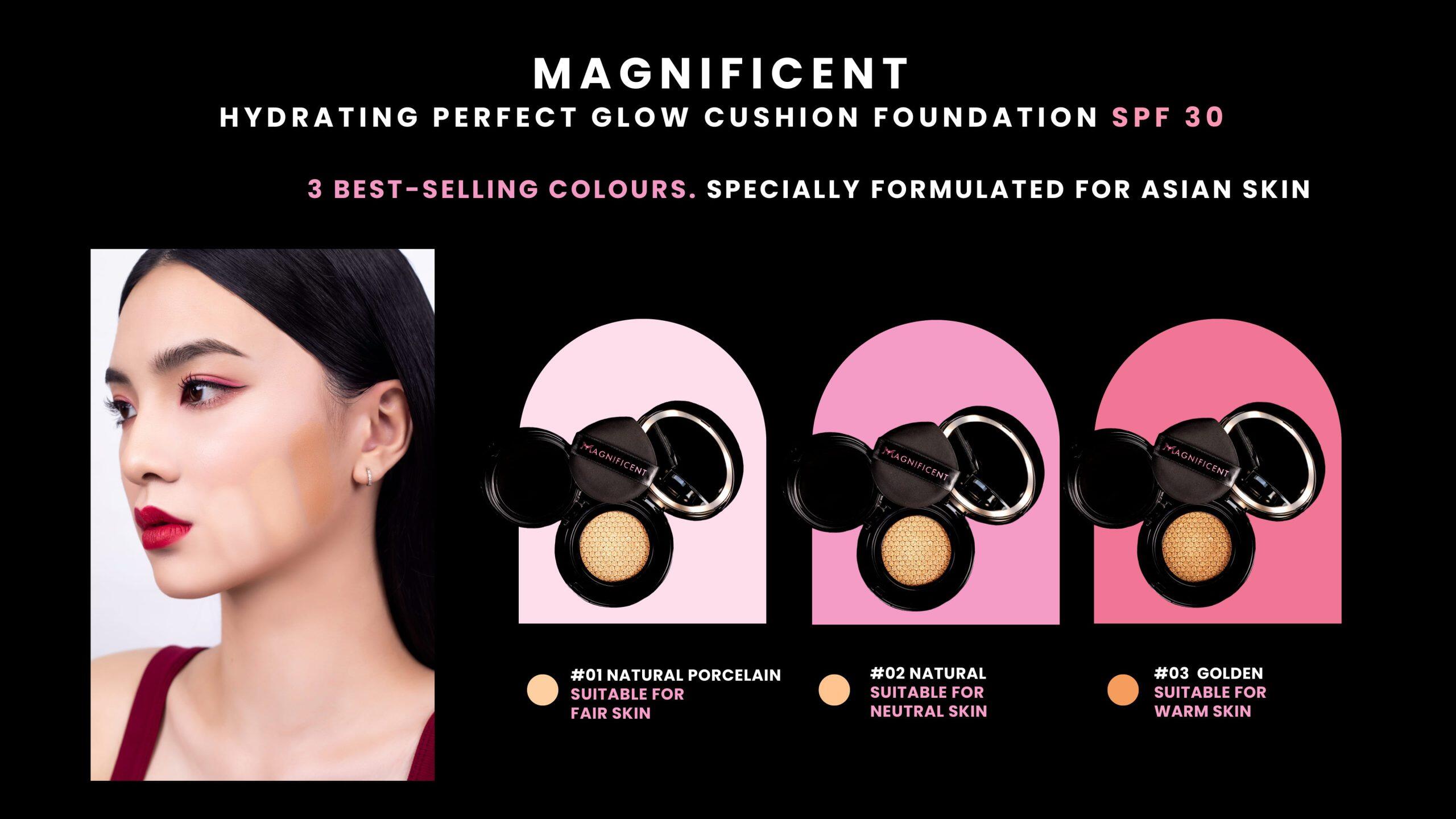 XMEGAMI 气垫 (REFILL PACK) MAGNIFICENT HYDRATING PERFECT GLOW CUSHION SPF ...