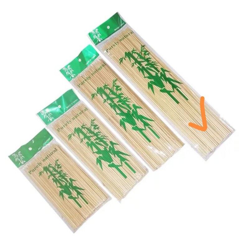 Wooden Long Satay Sticks | Lazada