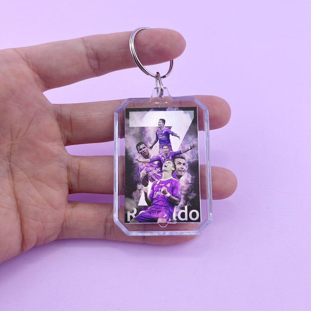 New FIFA World Cup Qatar 2022 Cristiano Ronaldo Messi key chain Double ...
