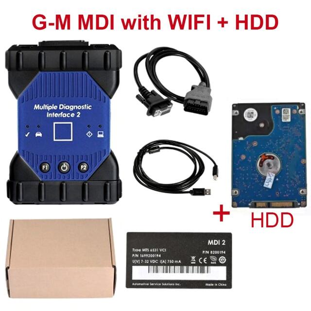 GM MDI 2 Car Diagnostic Scanner Auto Repair Tools Multiple Diagnostic ...