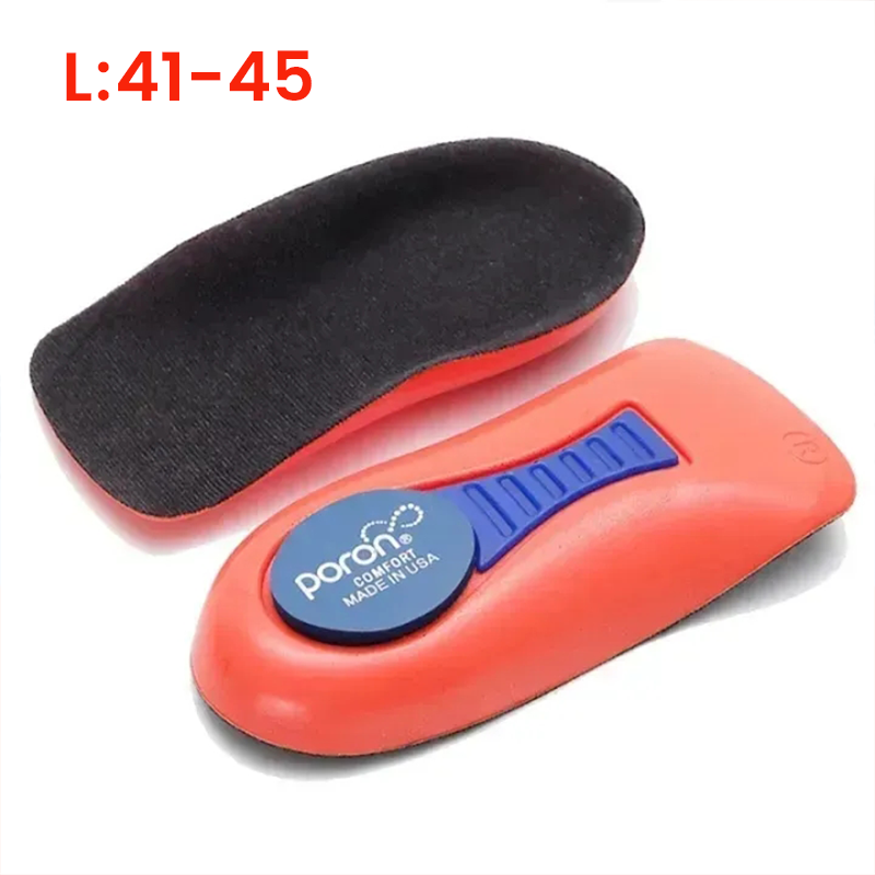 SRIEI 1Pair Orthopedic Half Insoles Plantar Fasciitis Feet Insoles Arch ...