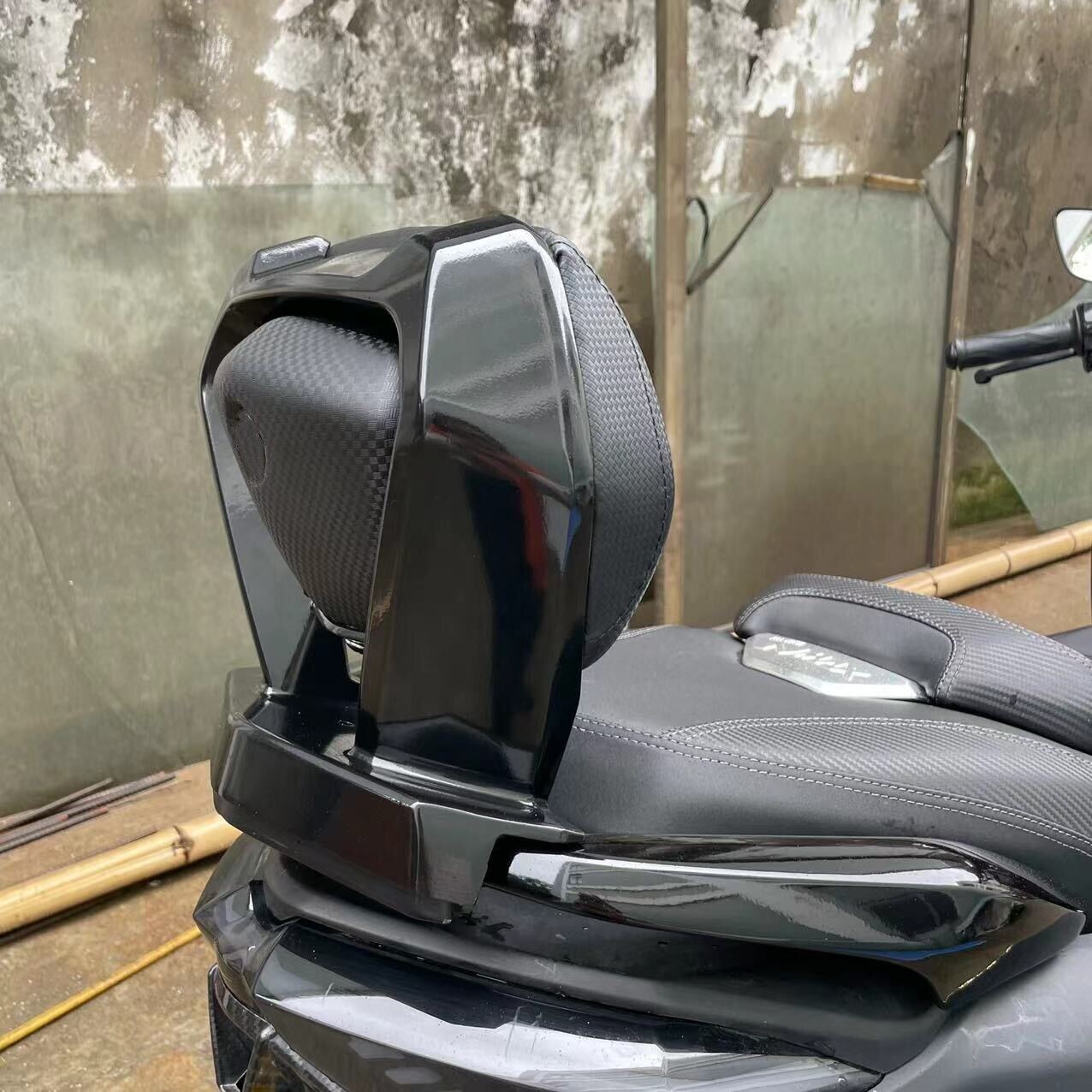 Modified Motorcycle All New Nmax NMAX155 Nmax2022 Bright Black Rear ...