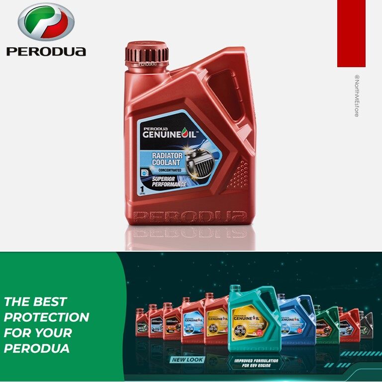 100% ORIGINAL PERODUA RADIATOR COOLANT 1L - SUPERIOR PERFORMANCE | Lazada