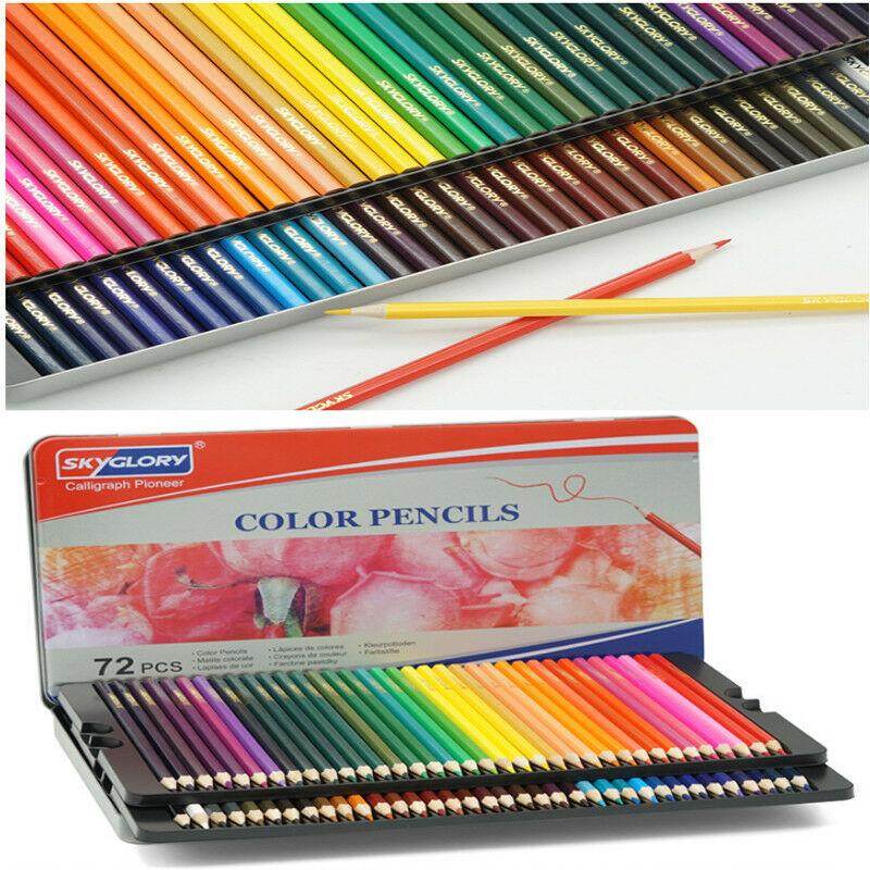 36/72 of Set SKYGLORY Classic Colour Eco Pencil Artists Colouring ...