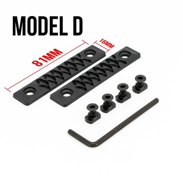 TMC Rail Cover Set For Mlok 2 Rail Covers For M-LOK Type Handguards ...