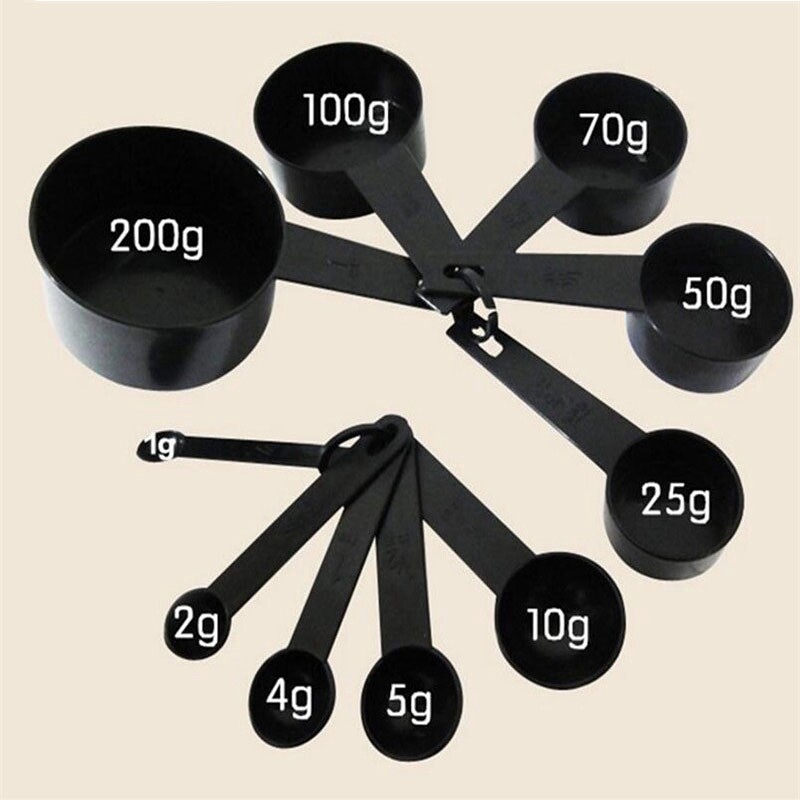 10pcs/set Kitchen Measuring Spoons Teaspoon Coffee Sugar Scoop Cake ...
