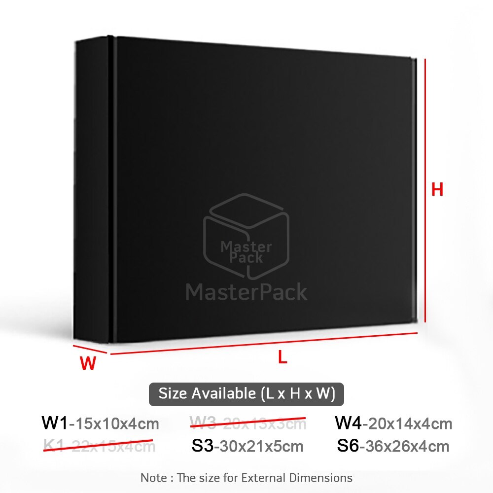 Malaysia Stock Colour Gift Box Craft Paper Box Packaging Box Carton Box ...