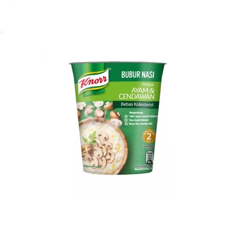 Knorr Instant Cup Porridge | Bubur Nasi 35g | Lazada