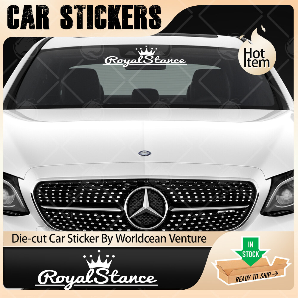 Royal Stance Sticker