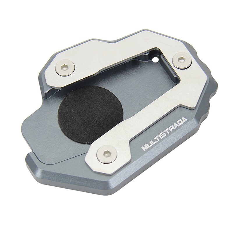 Motorcycle Kickstand Foot Side Stand Extension Pad Support Plate for ...