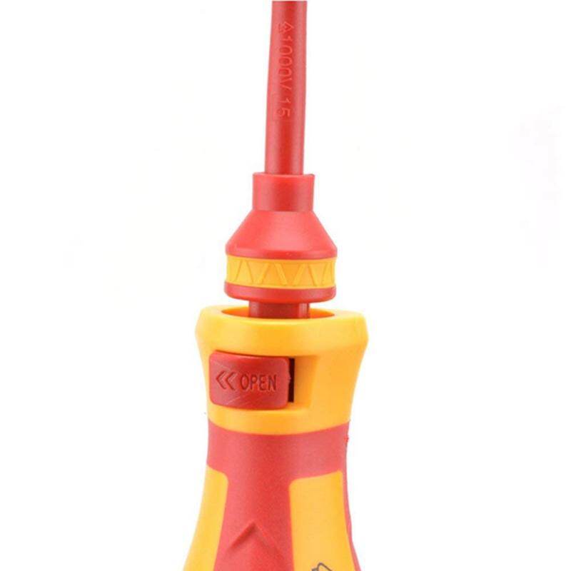 13 Pcs VDE Insulated Screwdriver Set CR-V High Voltage 1000V Magnetic ...
