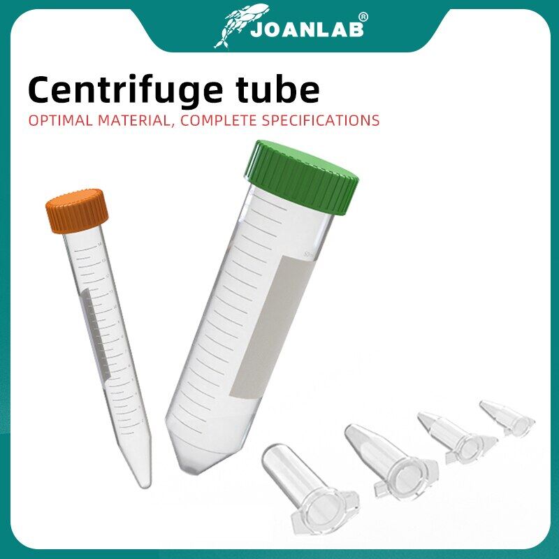 JOANLAB Plastic centrifuge tube 0.2 ml 0.5 ml 1.5 ml 2 ml 10 ml 15 ml ...