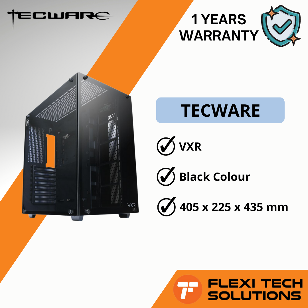 Flexi Tech TECWARE VXR / VXL TG Premium ATX Gaming Casing PC Desktop ...