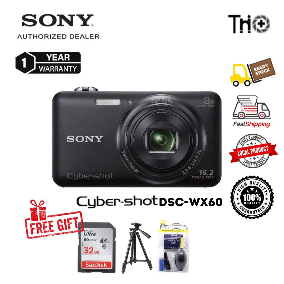 Sony DSCWX60 Digital Compact Camera 16MP, 8x Zoom (1 Year Warranty ...