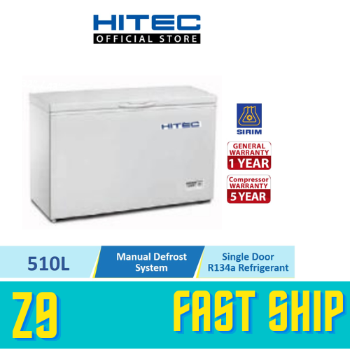 HITEC Chest Freezer 450L HFZ-C510 R600a | Lazada