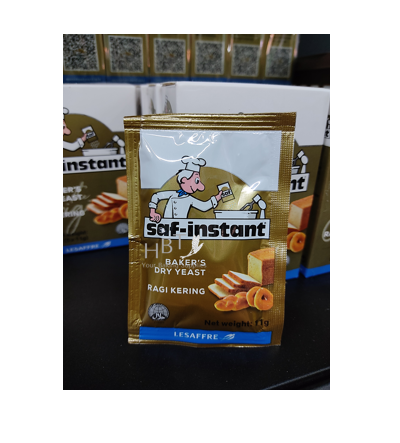 New SAF-Instant Dry Baker's Yeast / Ragi Kering Yis Roti / 法国面包酵母 | Lazada