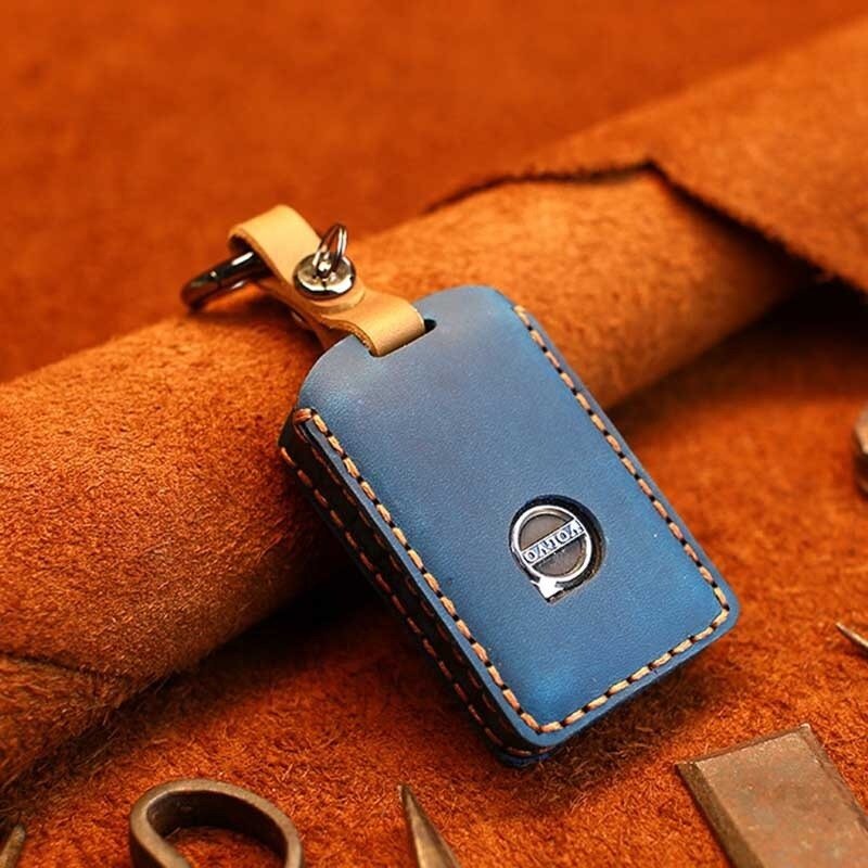 หนัง Key Car Key สำหรับ Volvo XC40 XC90 XC70 S60 S80 S90 C30 V70 V90 ...