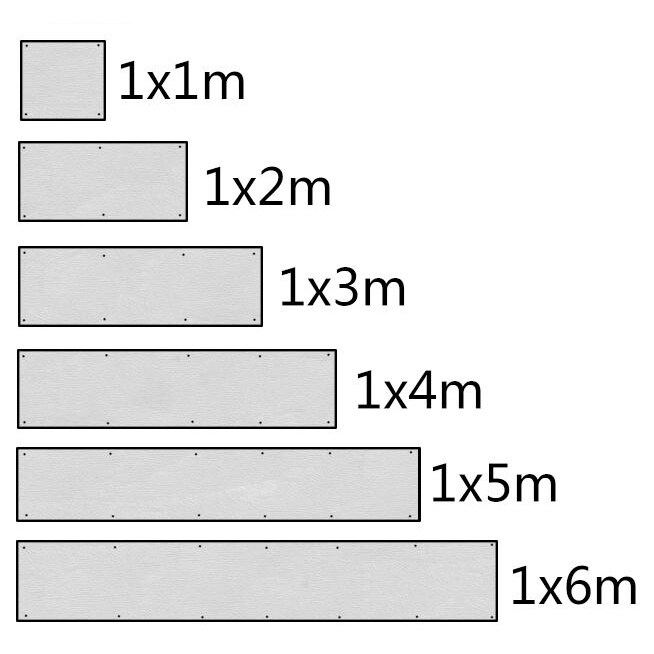 【หนา】1M 2M 3M 4M 5M 6M สีเทาครีมกันแดดหน้าต่างระเบียงตาข่ายเพื่อความเป็นส่วนตัวตาข่ายรั้วตาข่าย ...
