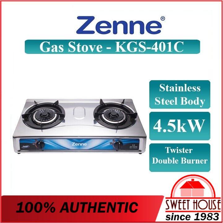 Zenne KGS-401C Gas Stove Non Stick Type | Lazada