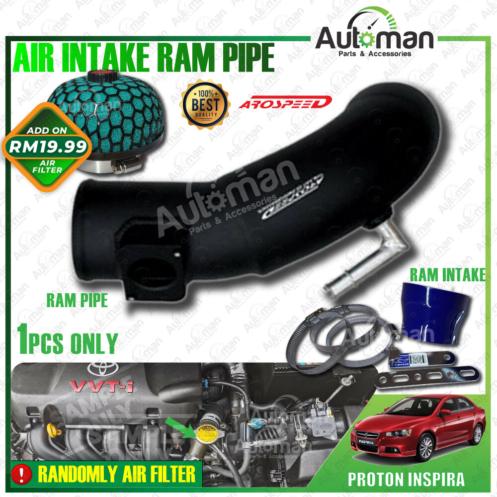Arospeed Proton Inspira Anti-Heat Coated Air Intake Ram Pipe | Lazada
