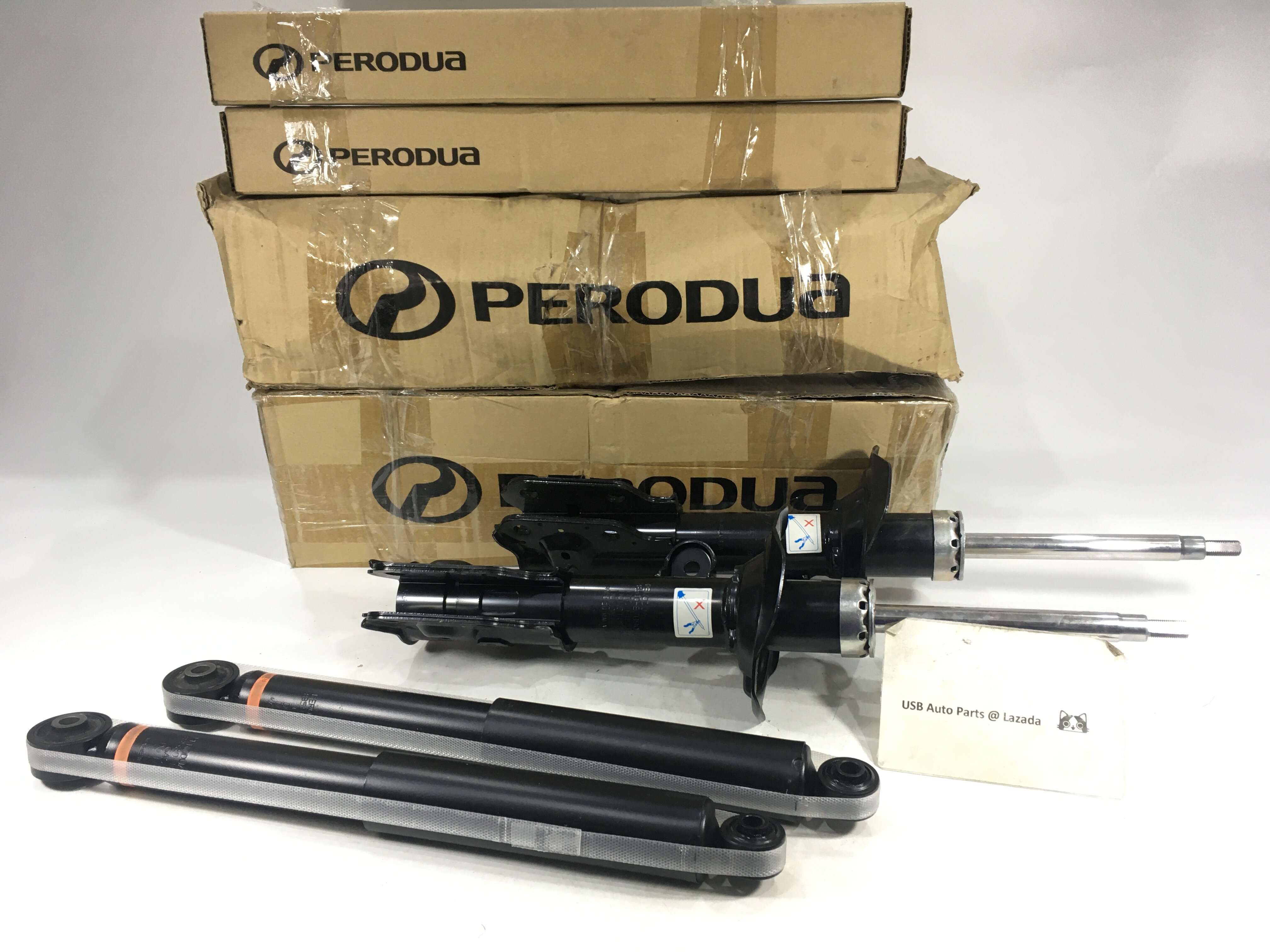 ORIGINAL PERODUA ARUZ 1.5 FRONT ABSORBER REAR ABSORBER FULL SET | Lazada