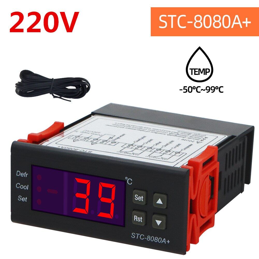 STC-8080A Temperature Control Regulator 12V 24V 220V Cold Storage ...