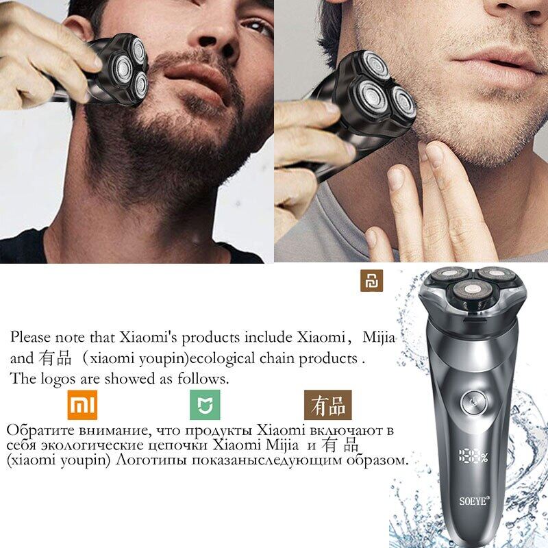 Xiaomi Youpin Electric Shaver For Men Electric Razor Beard Trimmer ...