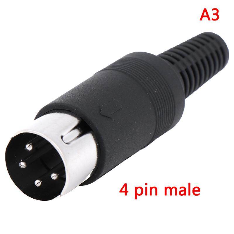 DIN Plug Socket Connector 3/4/5/6/7/8 PIN Male/Female Chassis Cable ...