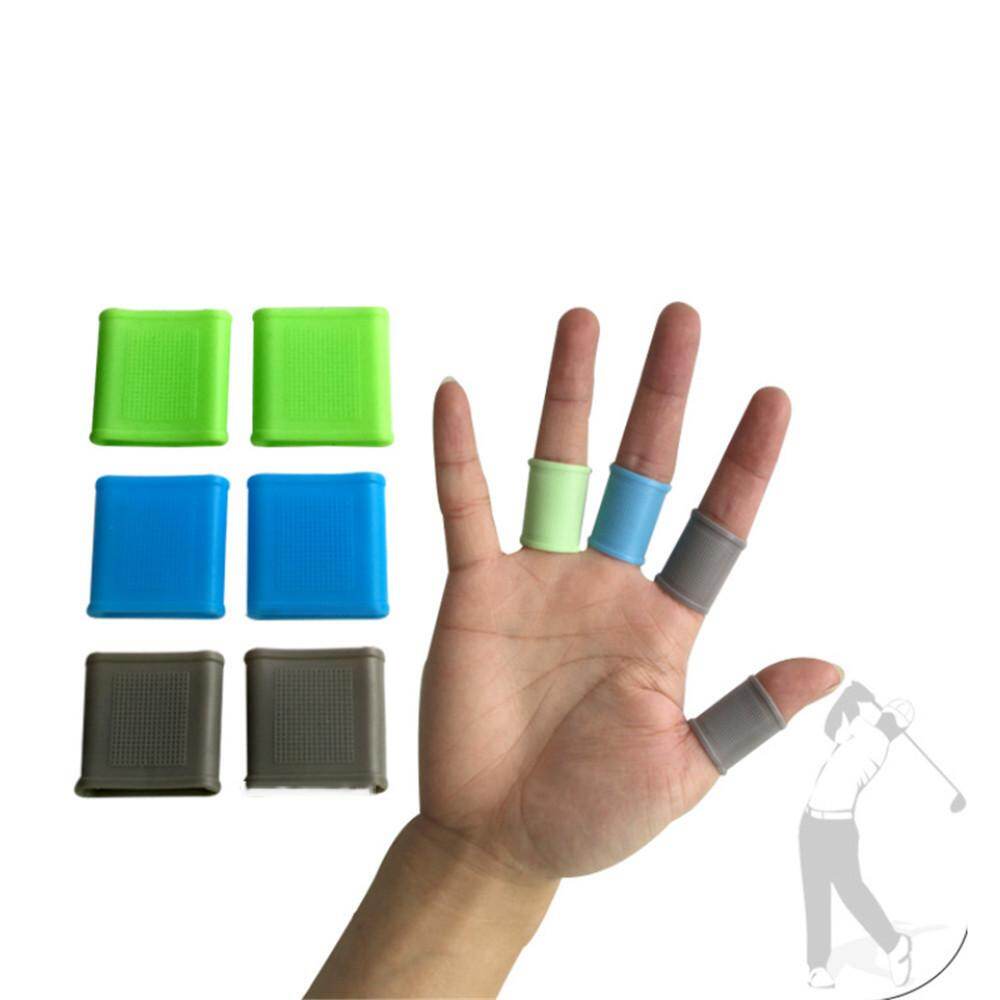 8pcs Golf Finger Toe Silicone Support Sleeves Protector Grip Multi ...