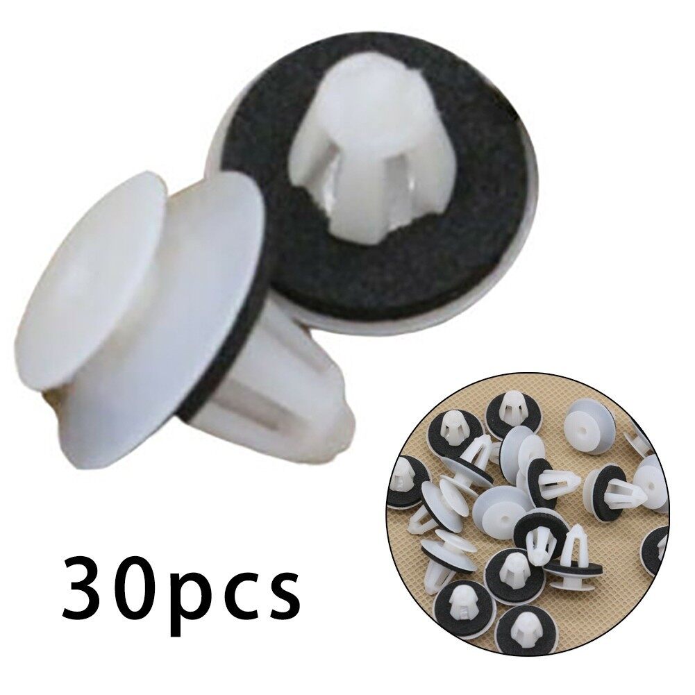 Plastic Fastener Clips With Sealer 30 Pcs Inner Door Panel High Quality ...