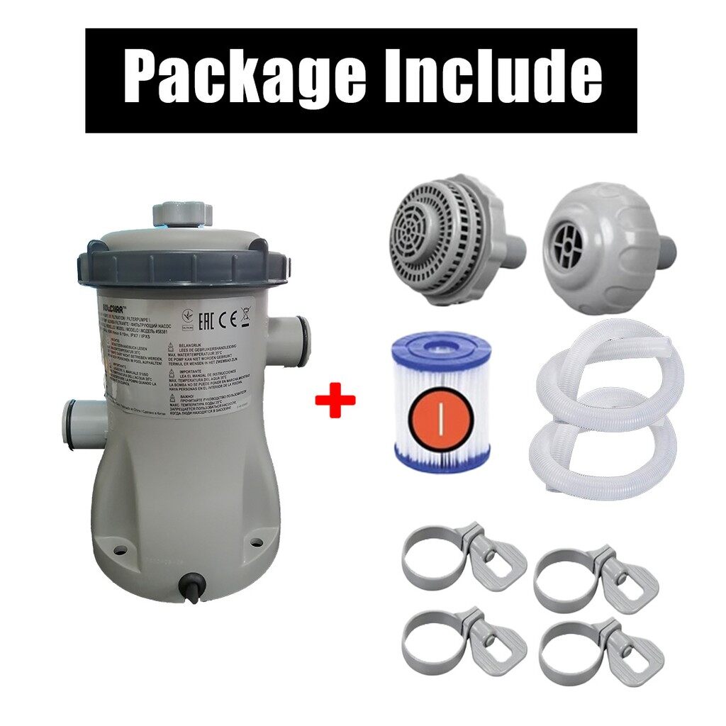 Bestway 56404 Steel Pro Splash Frame Swimming Pool Set | Lazada