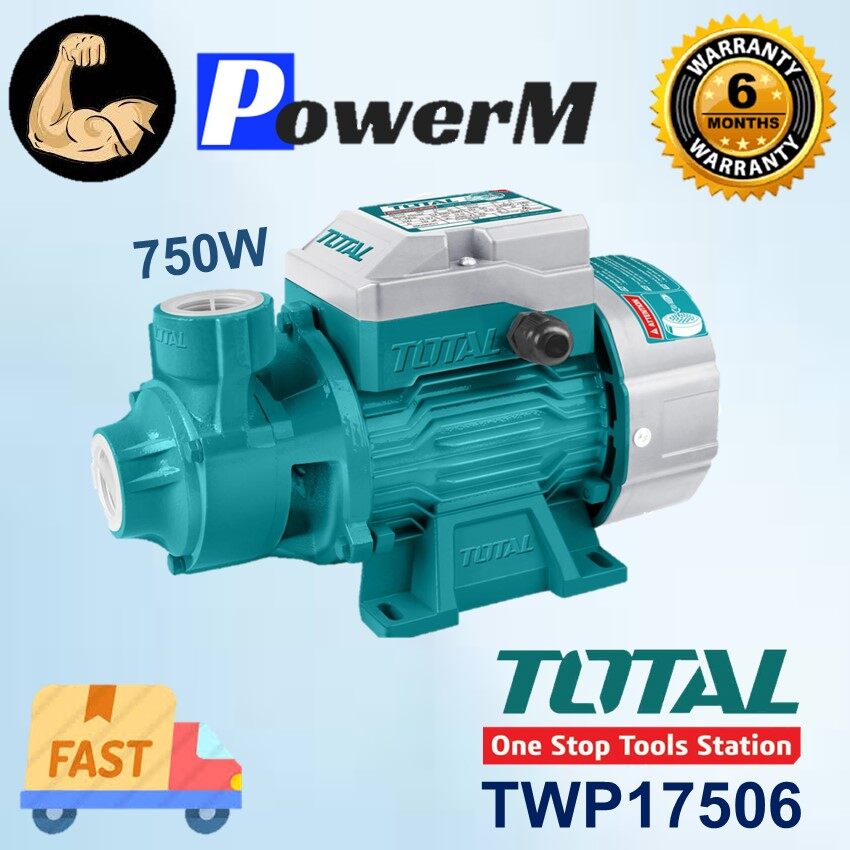 TOTAL Peripheral Pump 750W ( TWP17506 ) | Lazada