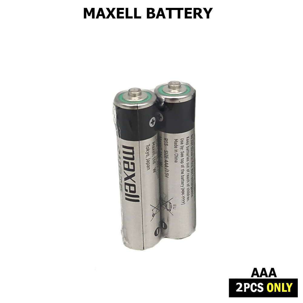 Maxell Super Heavy Duty AA/AAA Battery (4pcs) – 100% Original Maxell ...