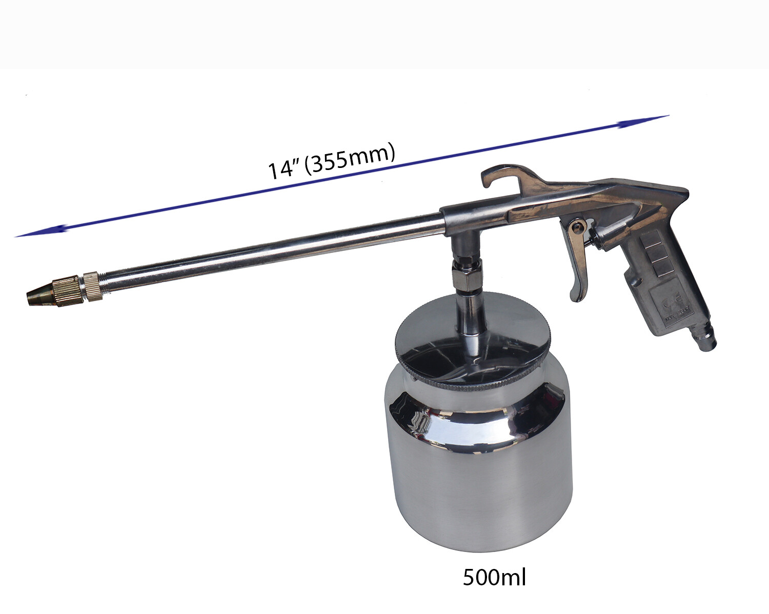 Oil Paint Dispensing Sprayer Gun Fully Aluminium Pneumatic Air ...