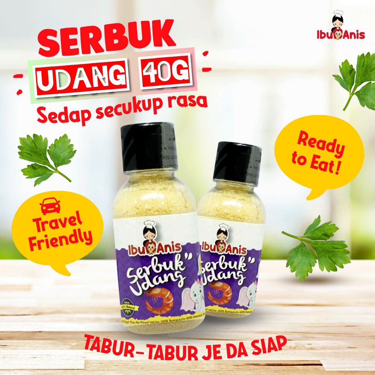 Ibu Anis Homemade Seasoning / Perasa Makanan 6m+ | Lazada