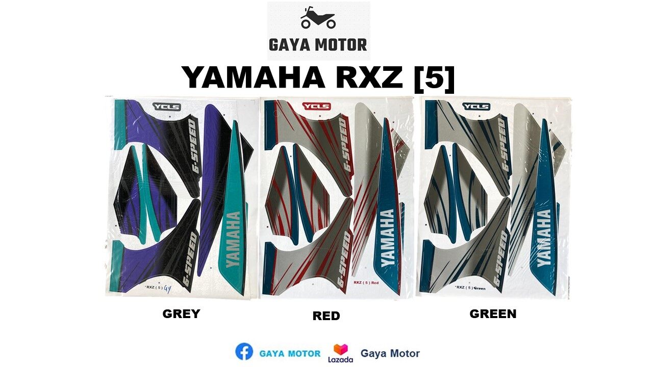 Yamaha RXZ (5) Body Sticker | Lazada