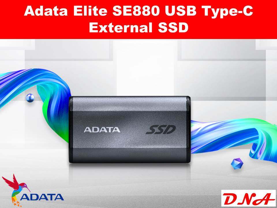 Adata Elite SE880 USB Type-C External SSD | Lazada
