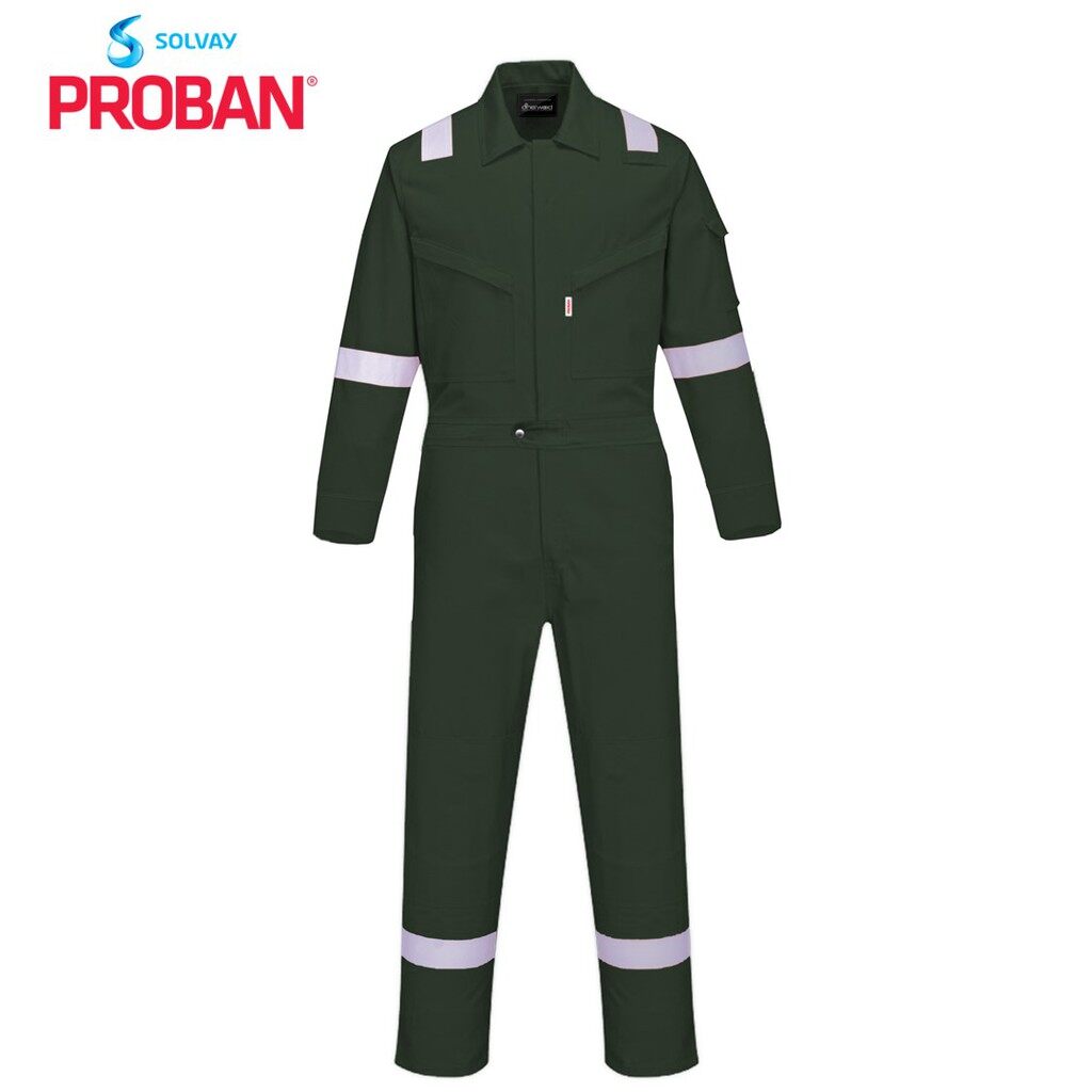 PROBAN FIRE RETARDANT COVERALL (FRC) | Lazada