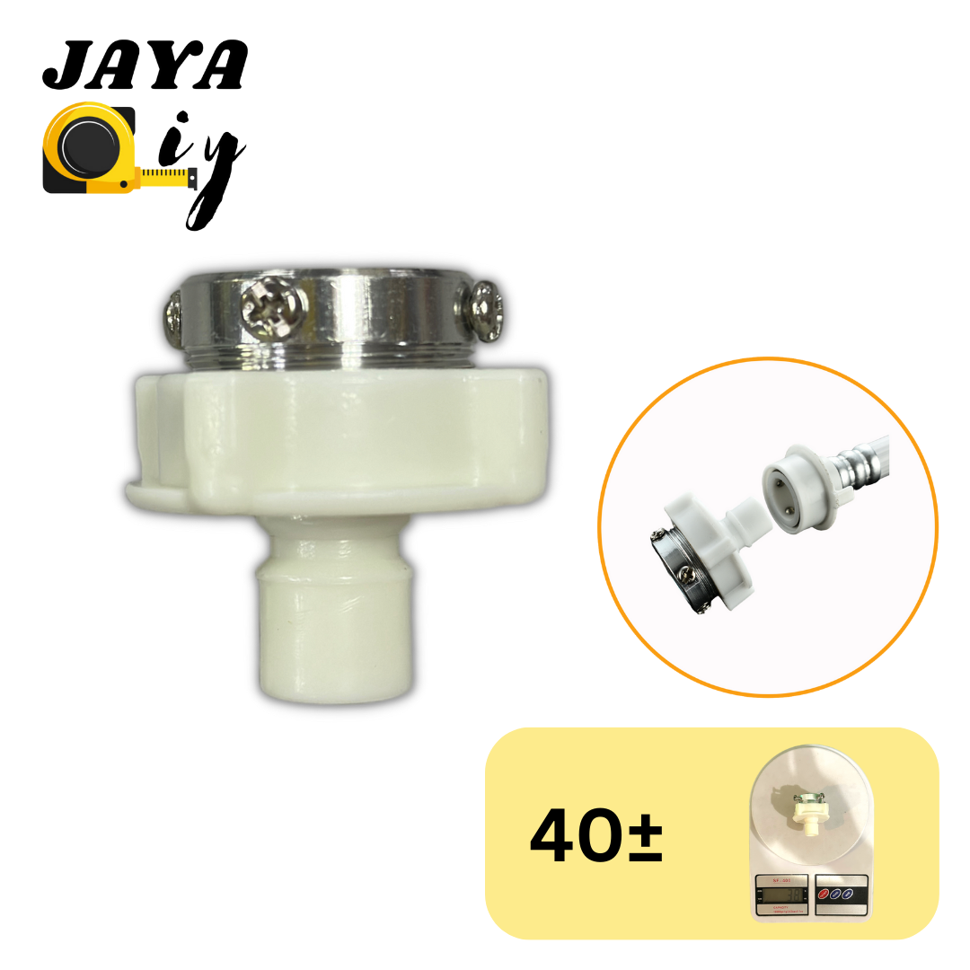 Washing Machine Inlet Hose Adaptor Joint Connector Coupling ...