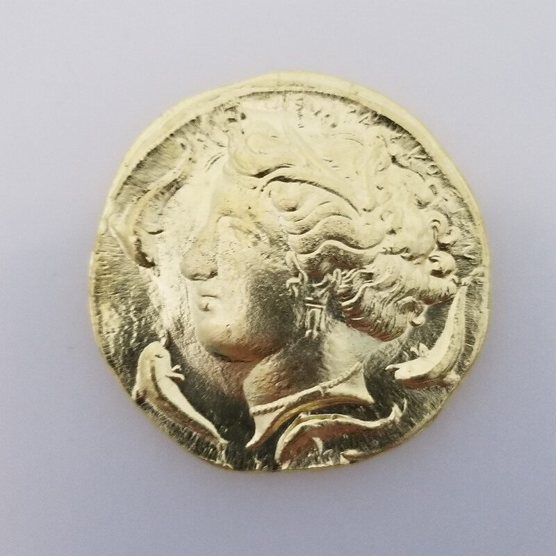 1PCS NOT Retl COPY PF Antique Craft Greek Gold Coin - XIAMEN LIZHI ...