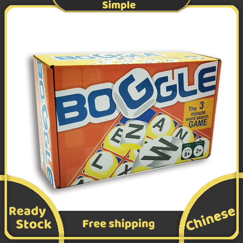 Boggle Board Game Family Party Game Kid Toy Gift | Lazada