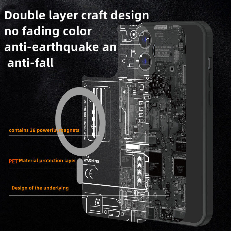 Youngkit Cover 12 13 Pro Max Case Trend Magsafe Magnetic Wireless ...