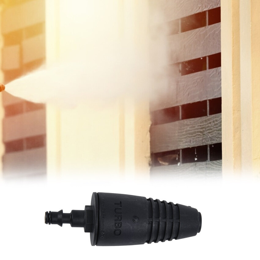 【Shipping 24 Hours】Black หัวฉีดพลังสูงหัวพ่นแรงดัน Turbo Rotary เครื่อง ...