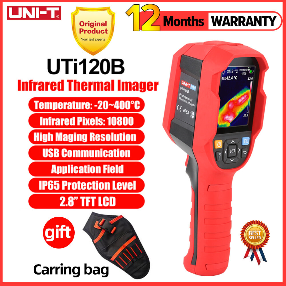 [Ready Stock]UNI-T Infrared Thermal Imager UTi120B Handheld Industrial ...